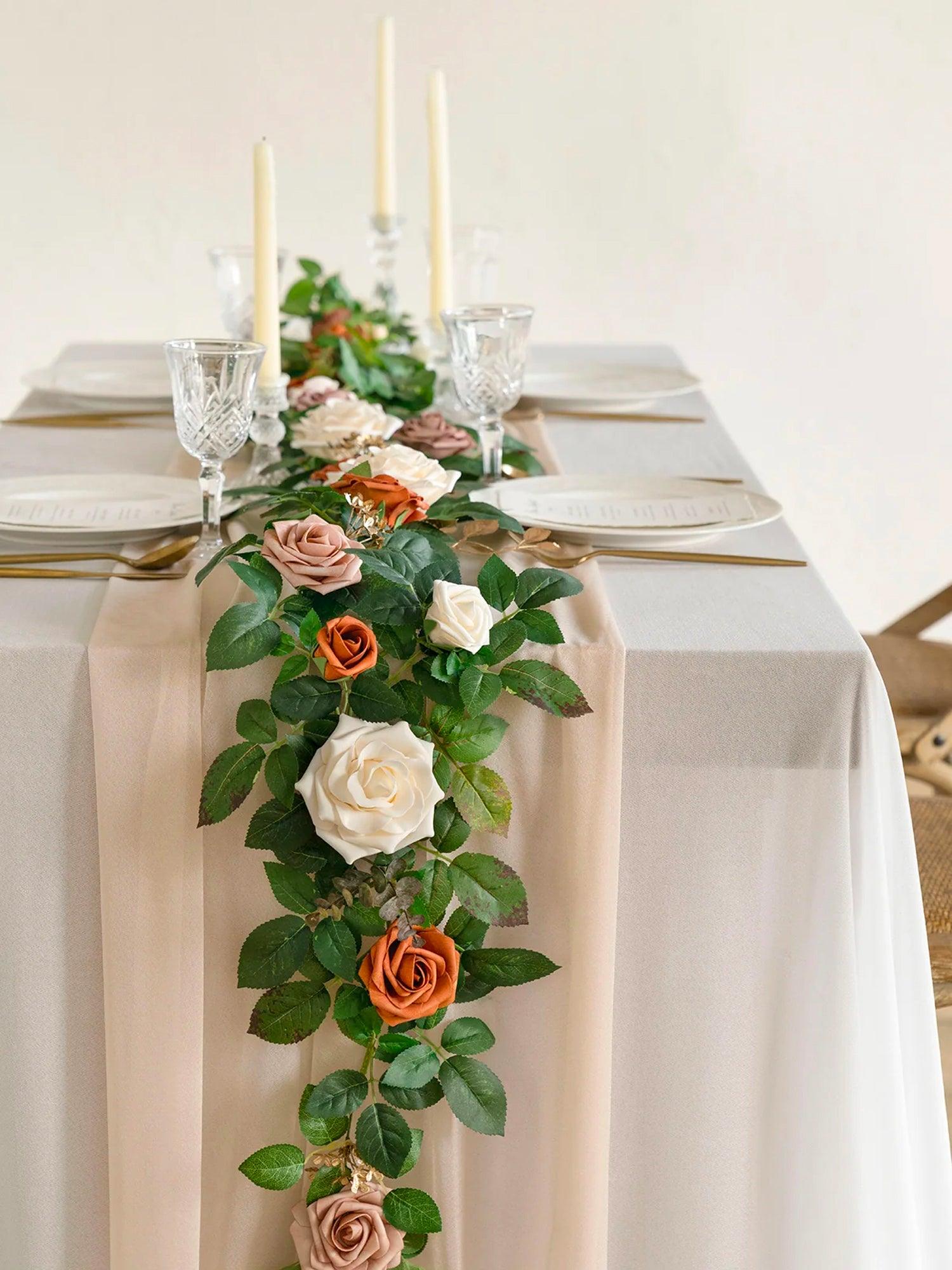 Wedding Garland Flower Artificial Decor Rinlong Flower