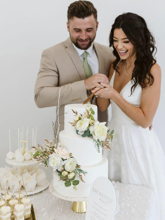 Wedding Cake Topper Flower Decorations decor – Rinlong Flower