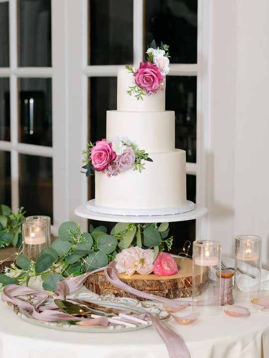 Flower Cake Decorations decor topper wedding cake – Rinlong Flower