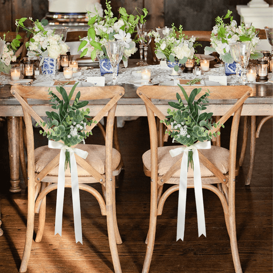 Eucalyptus Chair Decor - Rinlong Flower